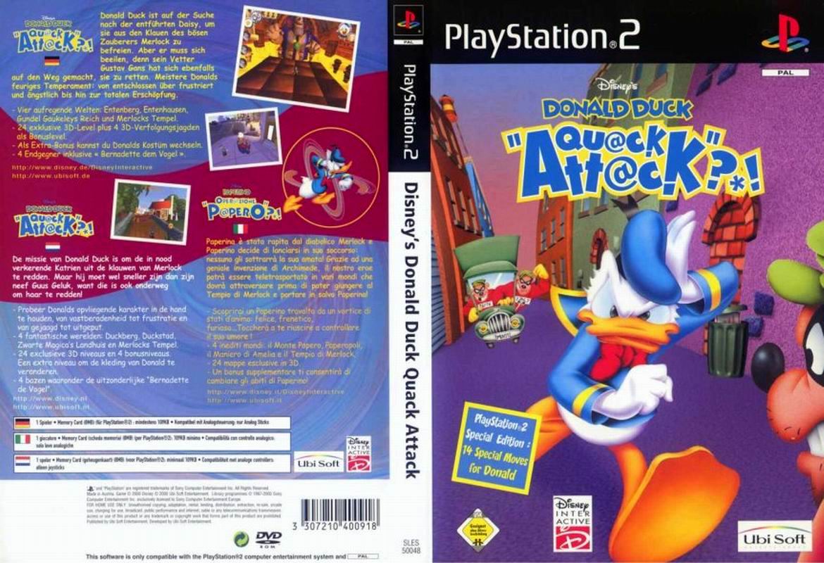 Disney's Donald Duck - Quack Attack (Europe) (En,Fr,De,Es,It) ISO